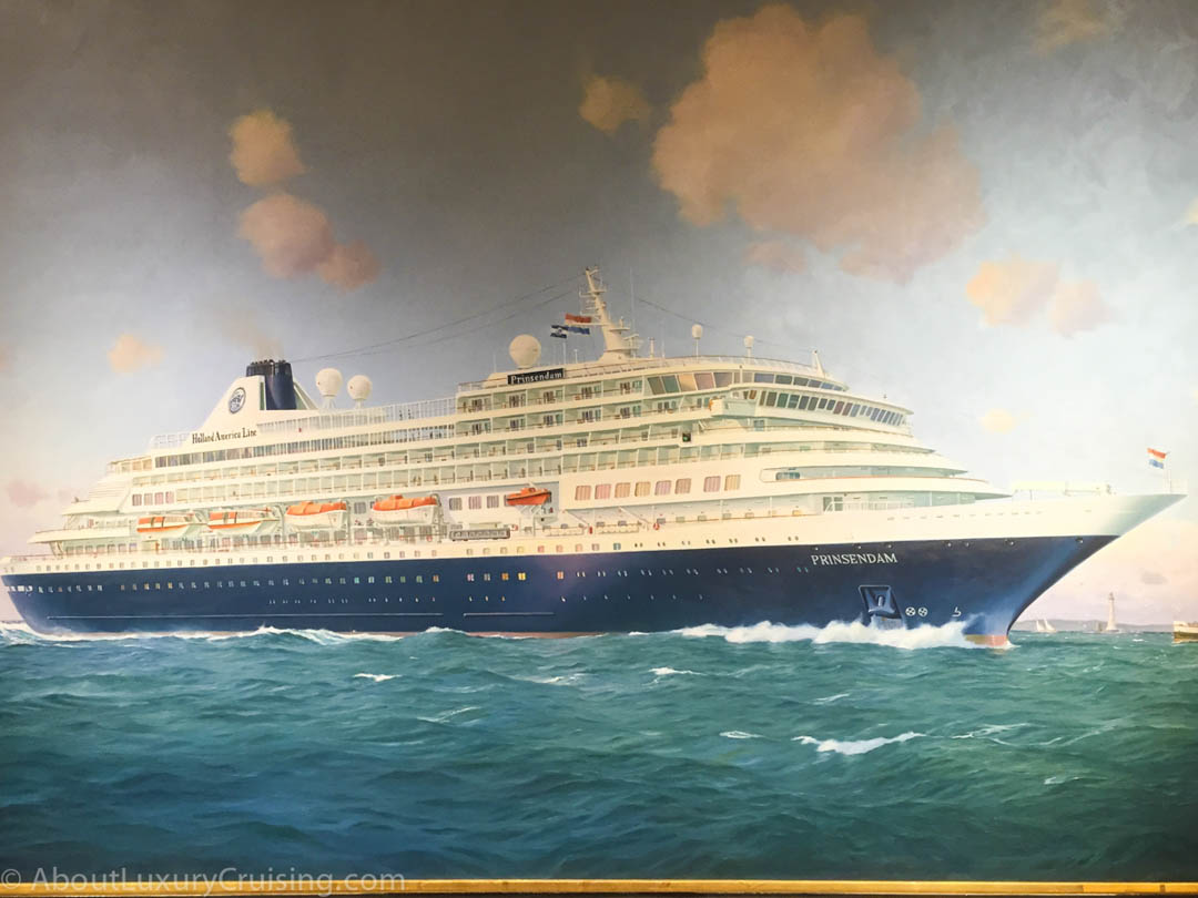 Holland America's Prinsendam Ship Visit In Portland