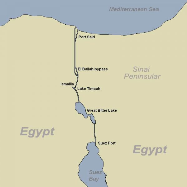 Suez Canal Transit On QM2 | About Luxury Cruising